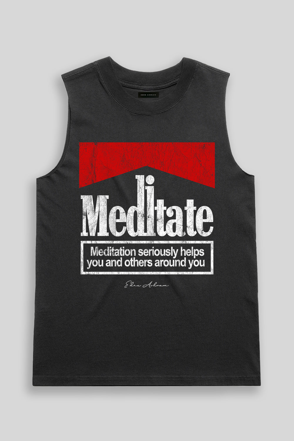 Meditate 2.0 Faded Rocker Tank