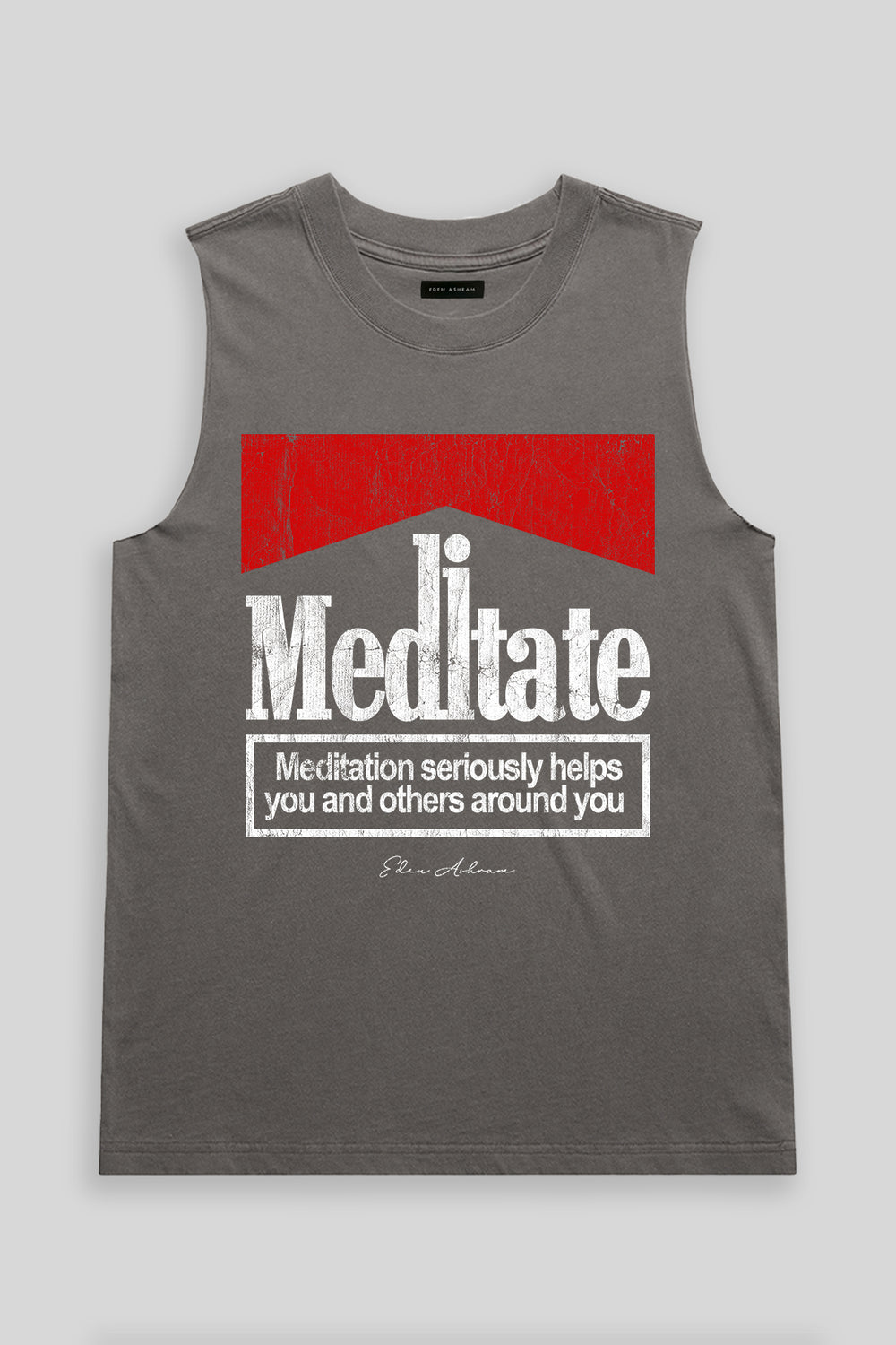 Meditate 2.0 Faded Rocker Tank