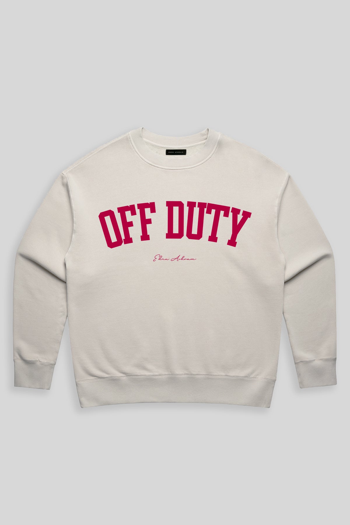 Off Duty Premium Faded Sweatshirt