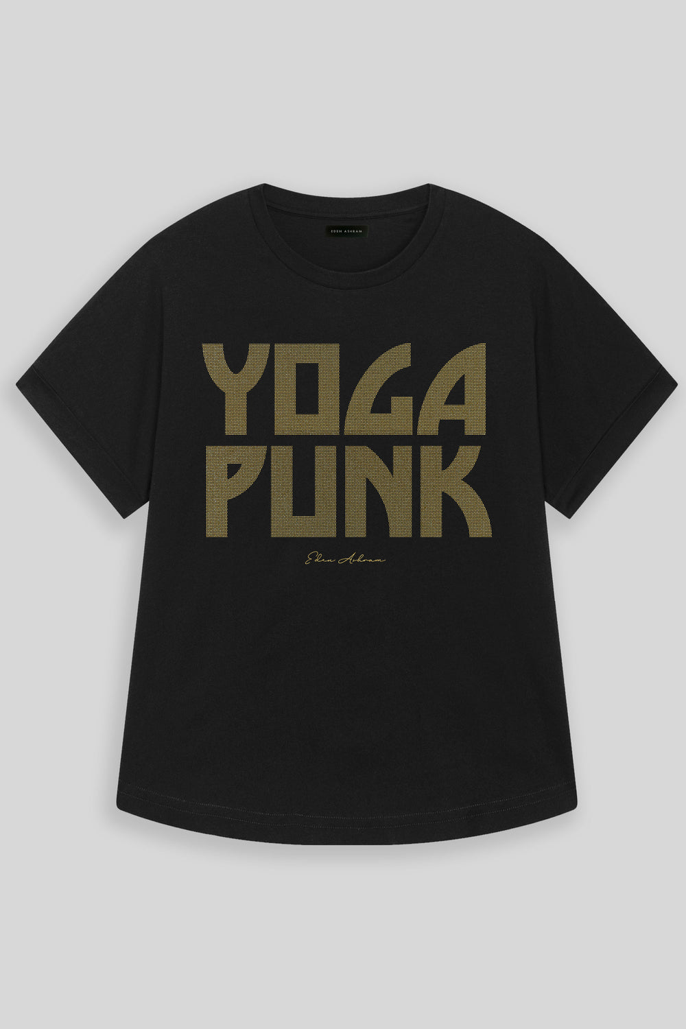 Yoga Punk Premium Oversized Rolled Sleeve T-Shirt
