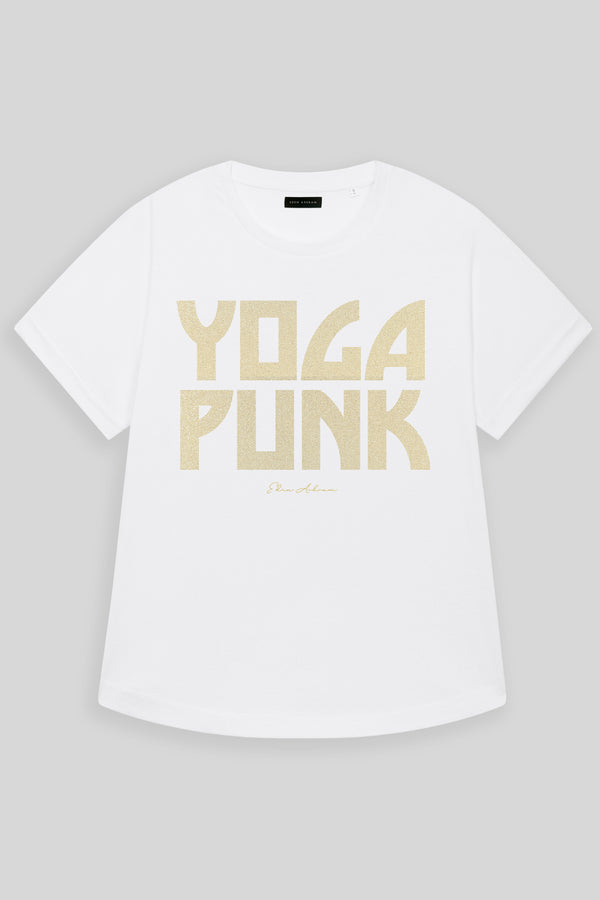 Yoga Punk Premium Oversized Rolled Sleeve T-Shirt